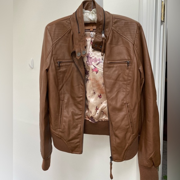 Miss Posh | Jackets & Coats | Nwot Faux Leather Jacket Size Junior ...